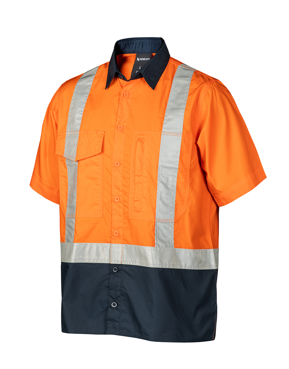 Robuck Day/Night ShortSleeve Shirt O/N NZ | Leedsafe
